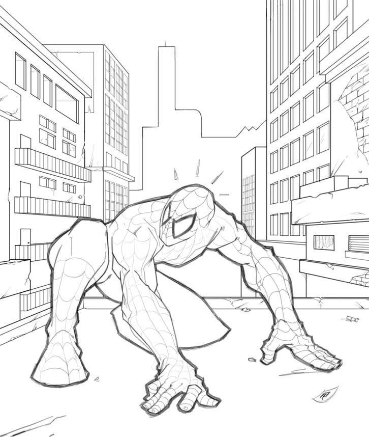 Heroic spider by byte2k on DeviantArt