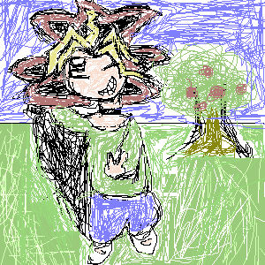 Regular Yugi with Peace Pose by Sikono on DeviantArt