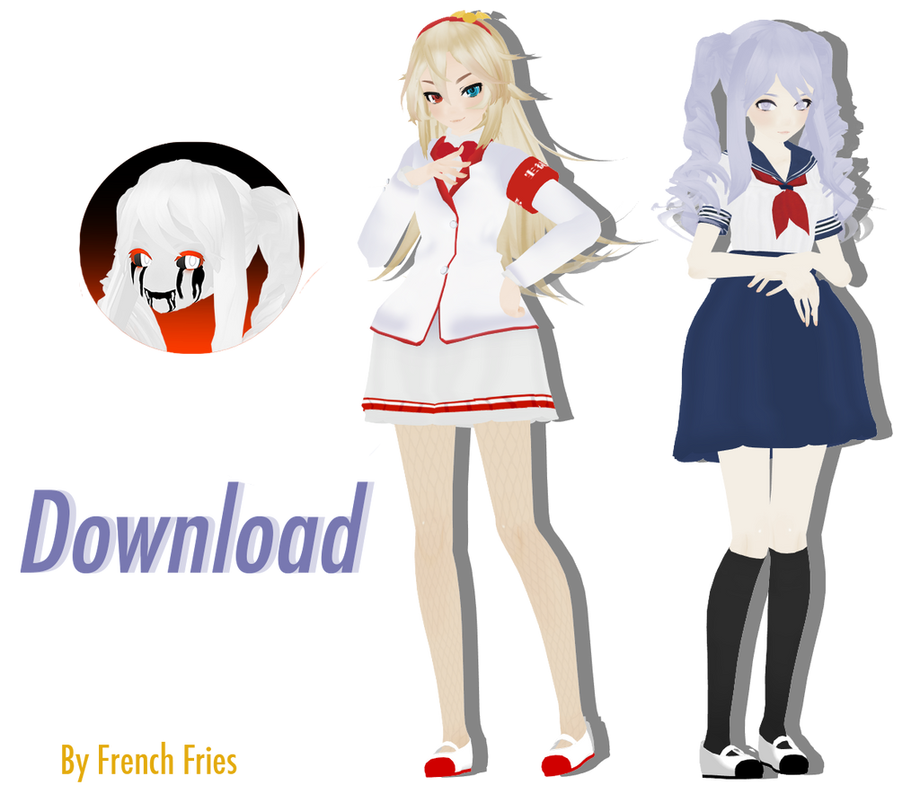 Mmd Yandere Simulator Kiyoko Tatsuhara Fun Dl By Frenchfriestsun On Deviantart