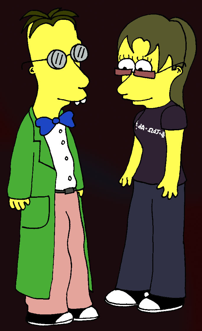 Professor Frink And Marion By Insanemouse On Deviantart