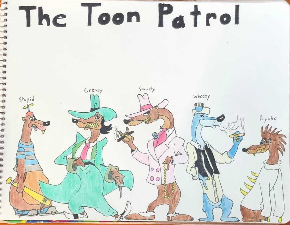 Toon Patrol Weasels Who Framed Roger Rabbit 1988 By Aleler94 On Deviantart