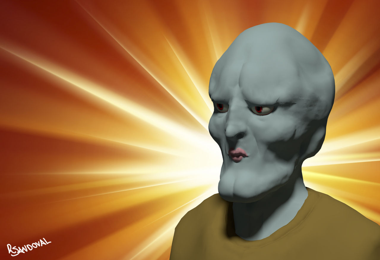 Handsome Squidward By Rsandovalv On Deviantart