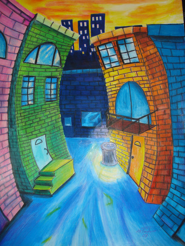 Olson's bendy Buildings by Marinegirl694eva on DeviantArt
