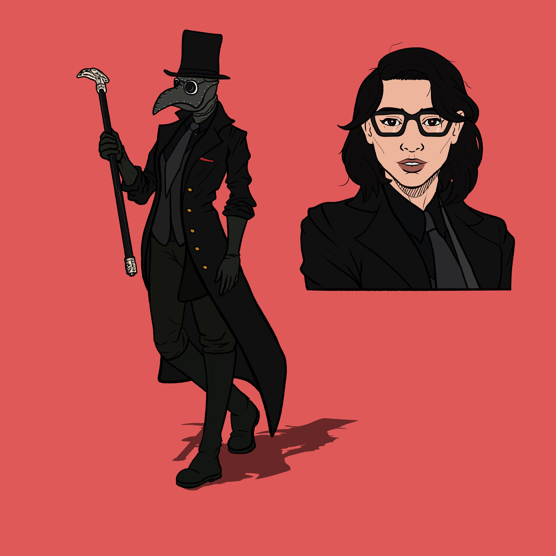 Plague Doctor Girl By Denerqueiroz On Deviantart