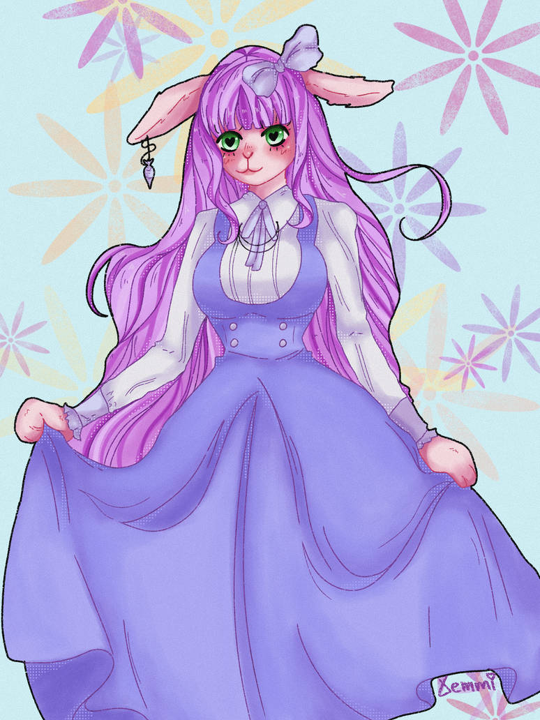 Bunny Oc By Xemmiwa On Deviantart