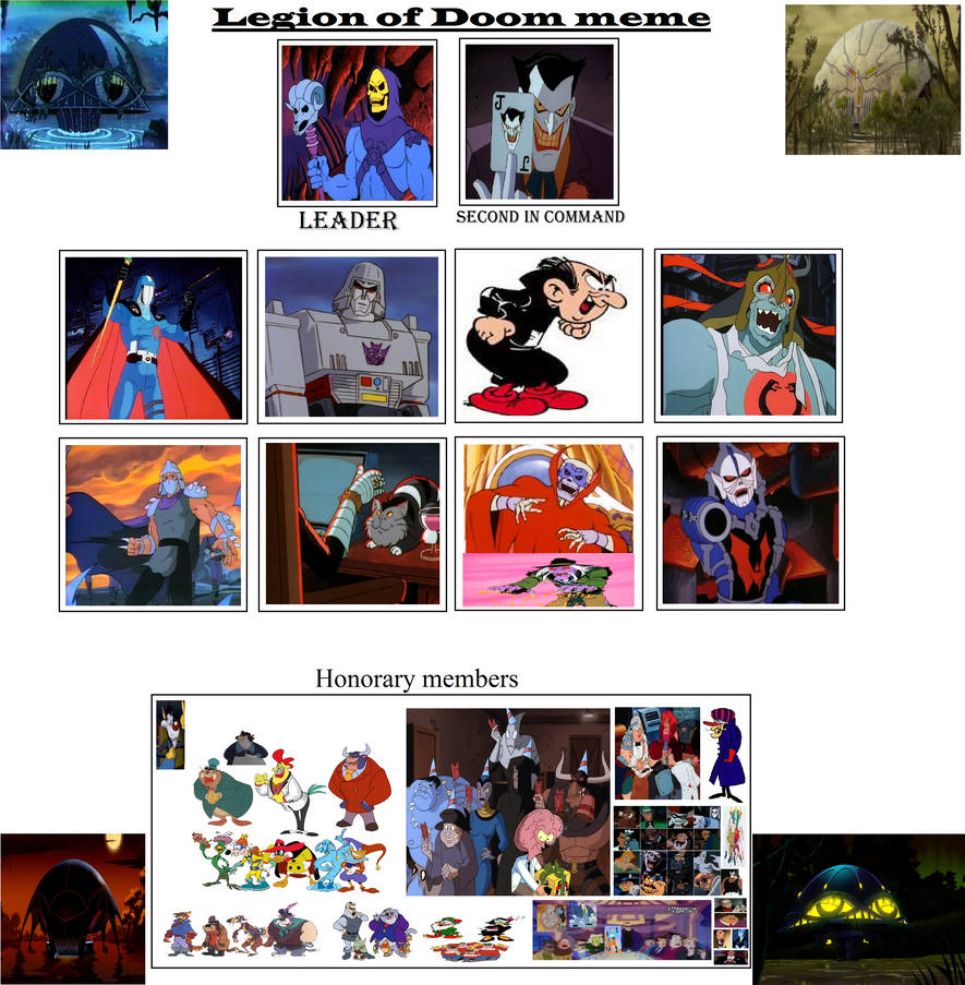 My Toon Legion Of Doom Meme By Darkwinghomer On Deviantart