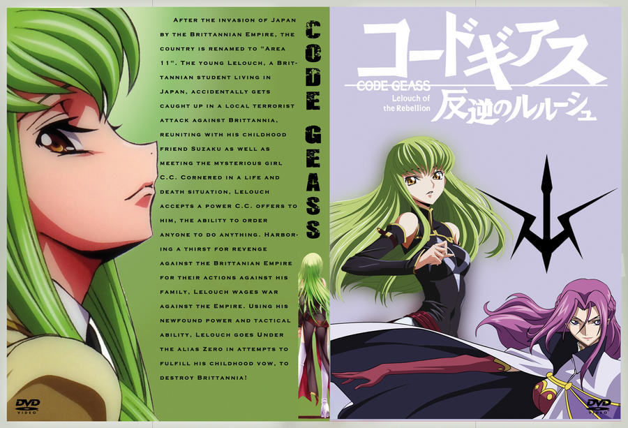 Code Geass Dvd Cover By Kristinkreuk On Deviantart