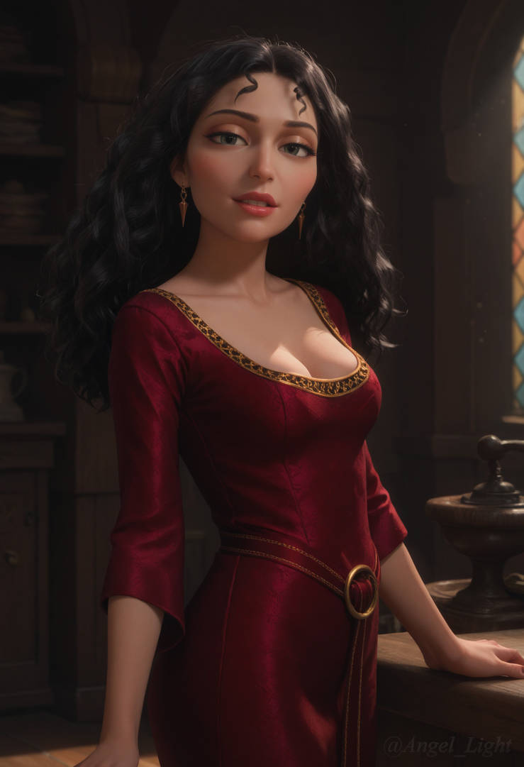 Mother Gothel By Alluring Artwork On Deviantart