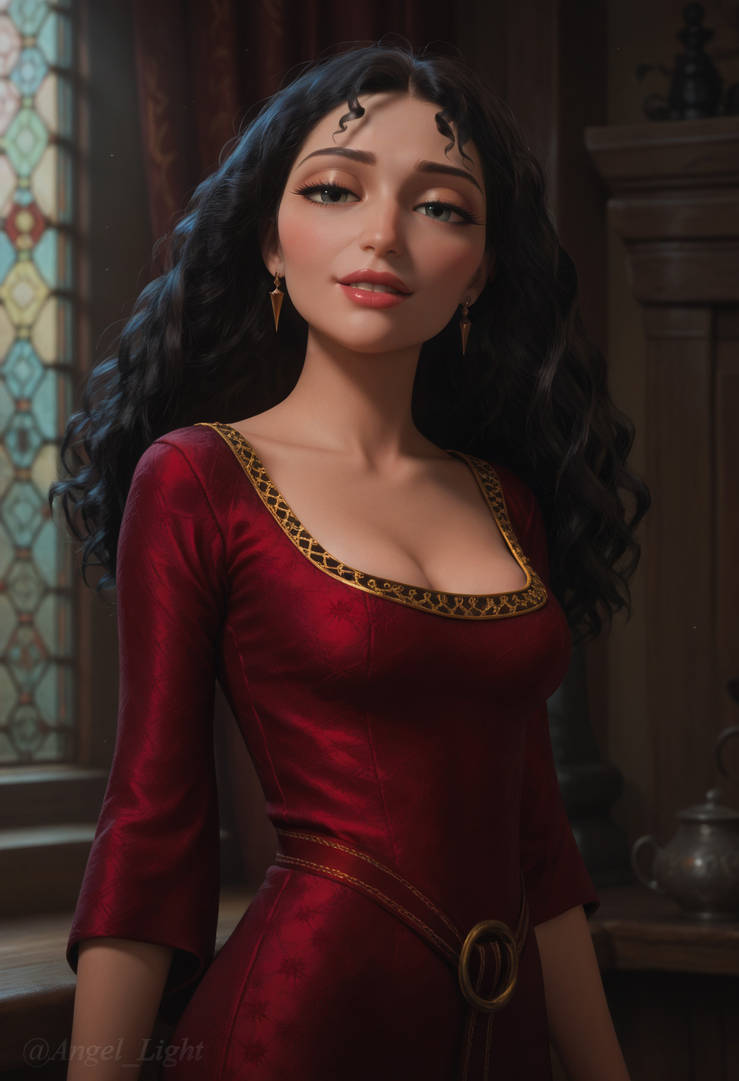 Mother Gothel By Alluring Artwork On Deviantart