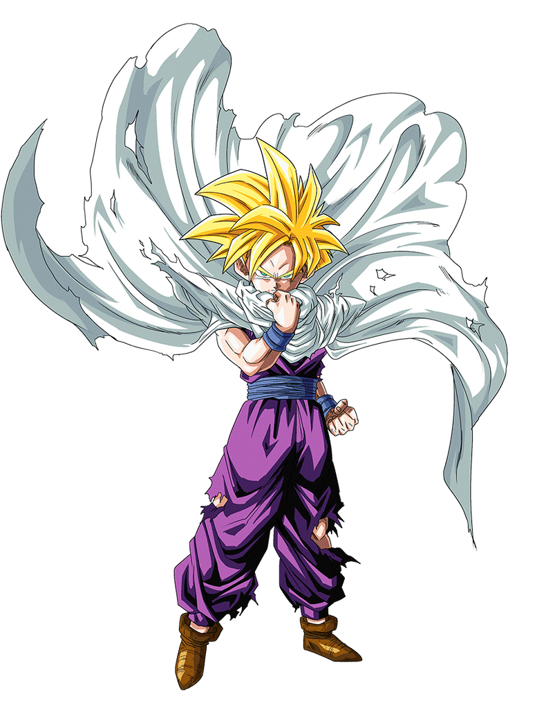 Teen Gohan Ssj Render 4 By Maxiuchiha22 On Deviantart