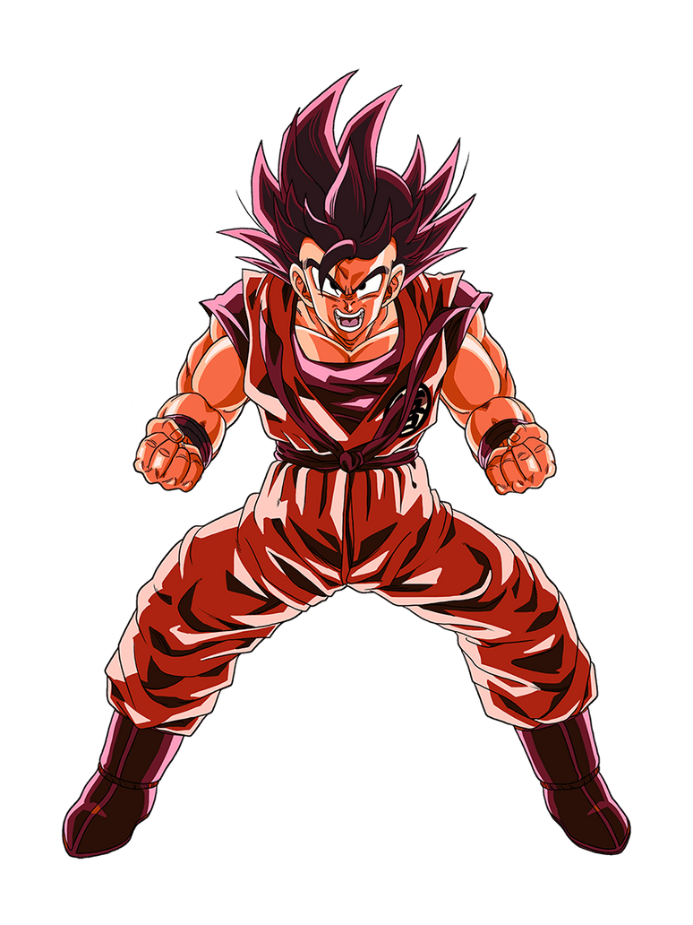 Goku Kaioken Render 4 By Maxiuchiha22 On Deviantart