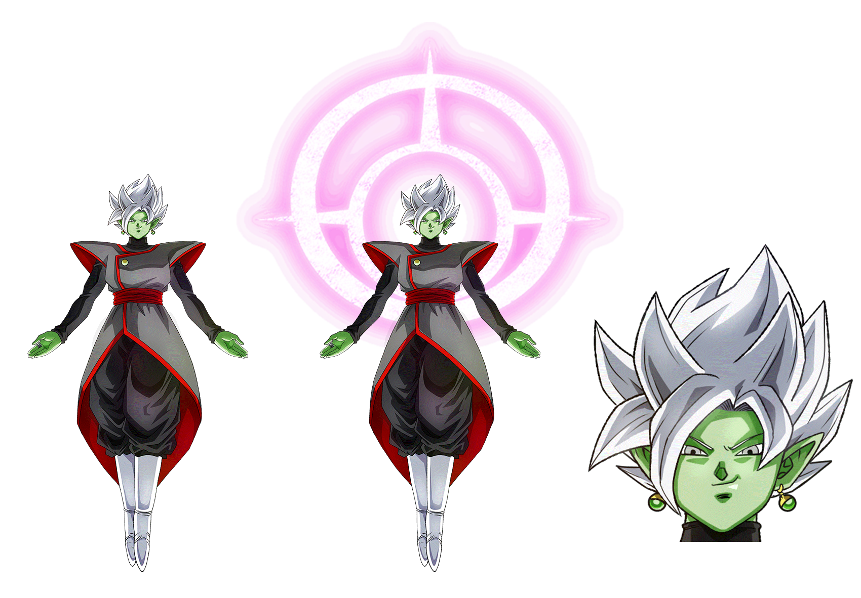 Fused Zamasu Render 3 Dokkan Battle By Maxiuchiha22 On Deviantart
