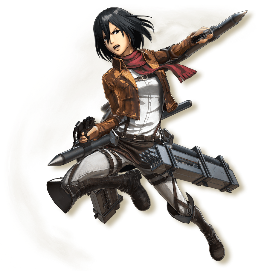 Mikasa Ackerman Render 2 Attack On Titan 2 By Maxiuchiha22 On Deviantart