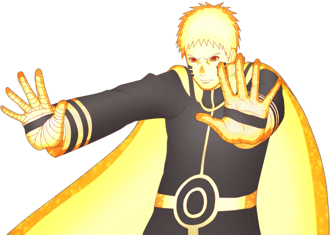 Naruto Kurama Mode Render Nxb Ninja Voltage By Maxiuchiha22 On