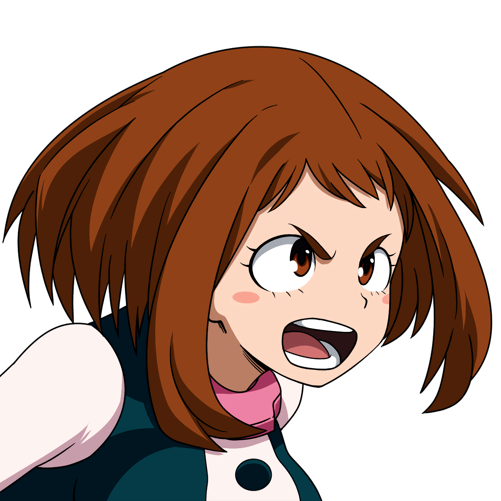 Uraraka Ochako Boku No Hero Academia Highres Official Art 1girl