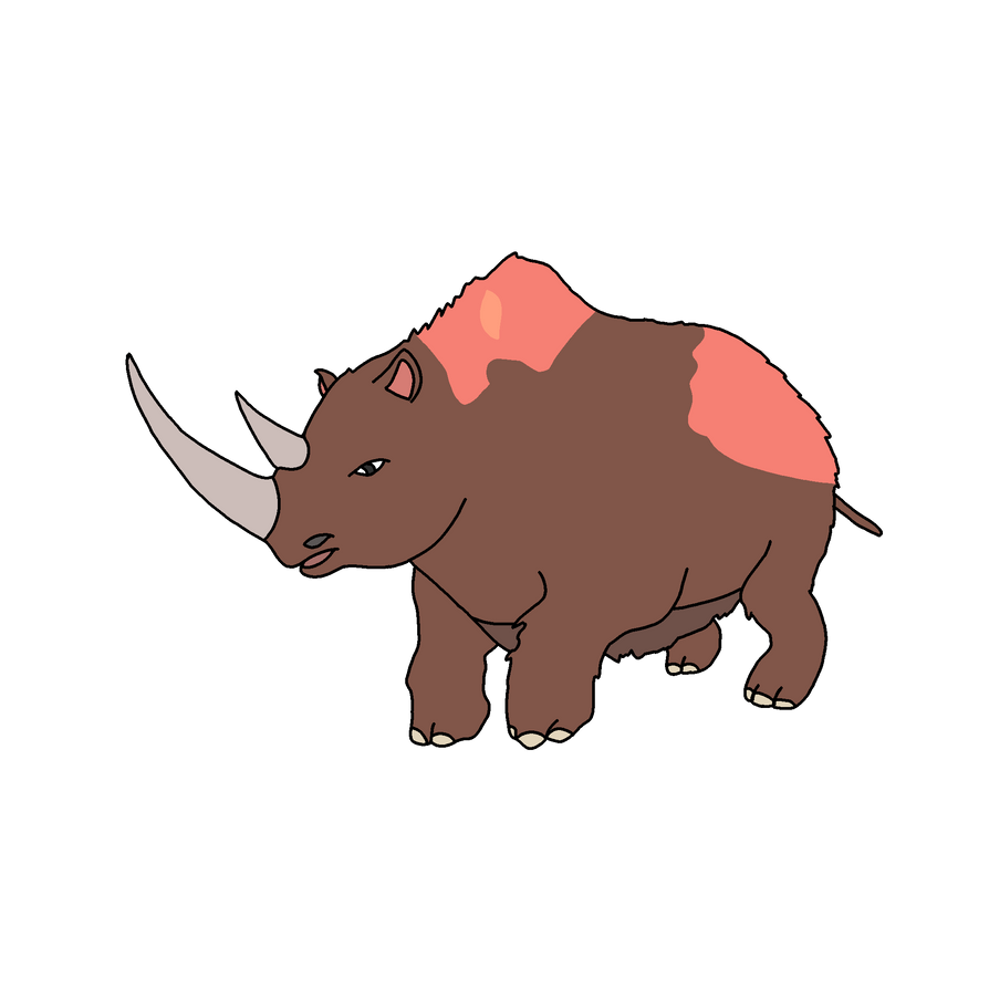 Rock The Woolly Rhinoceros Png 2 By Dongdaengandfriends On Deviantart