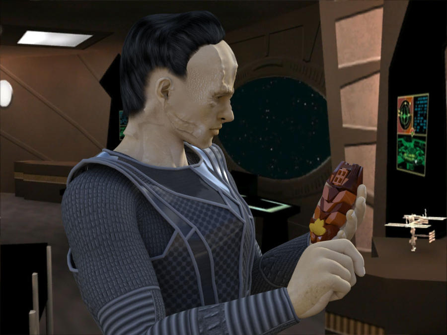 Free Prop Cardassian Data Device Daz And Poser By Murbytrek On