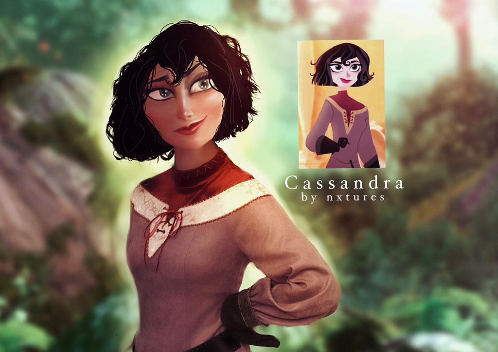 Cassandra Tangled The Series In Cgi By Nxtures On Deviantart