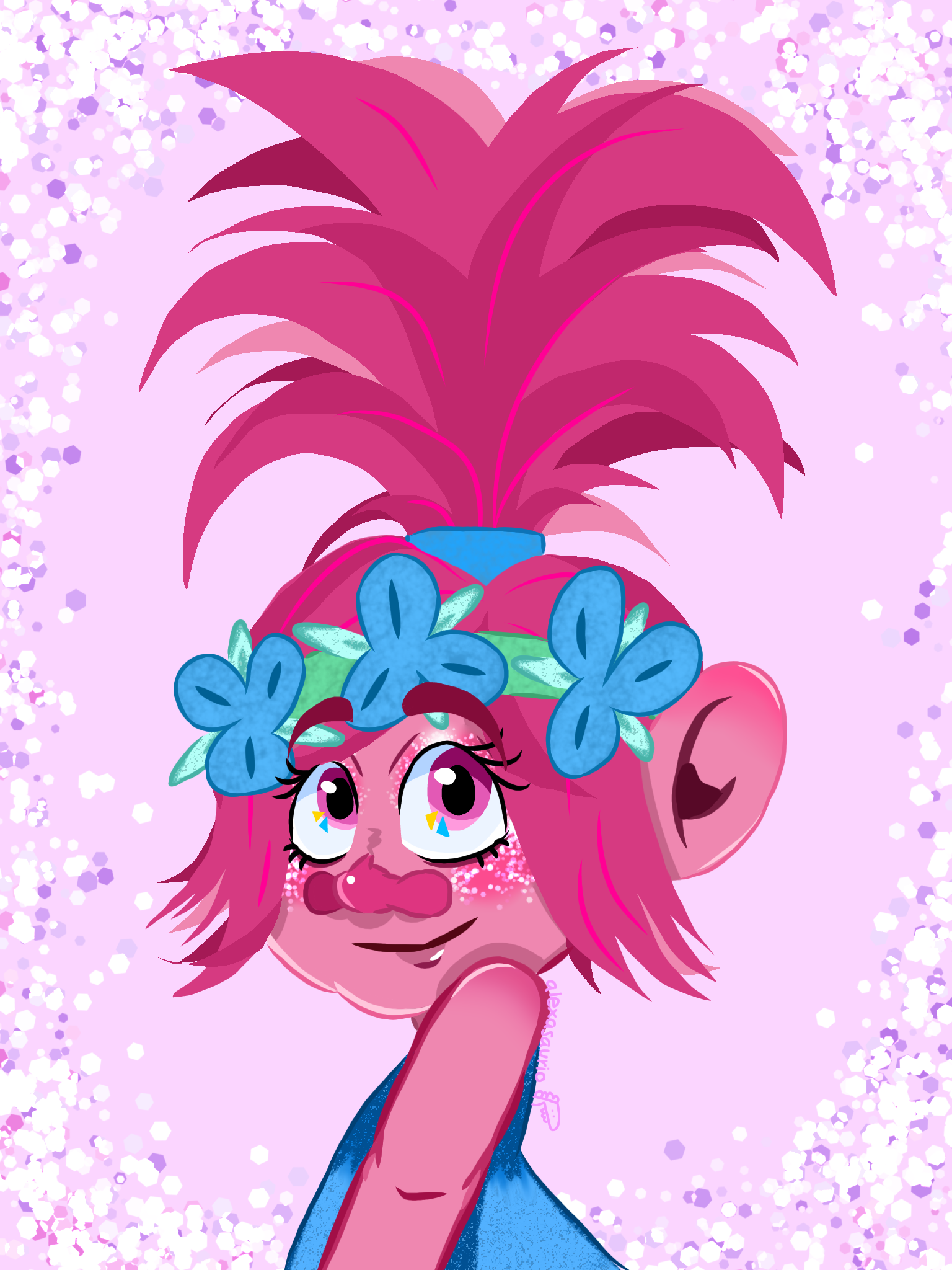 Poppy Trolls By AlexaSaurio On DeviantArt poppy-trolls-by-alexasaurio-on-deviantart