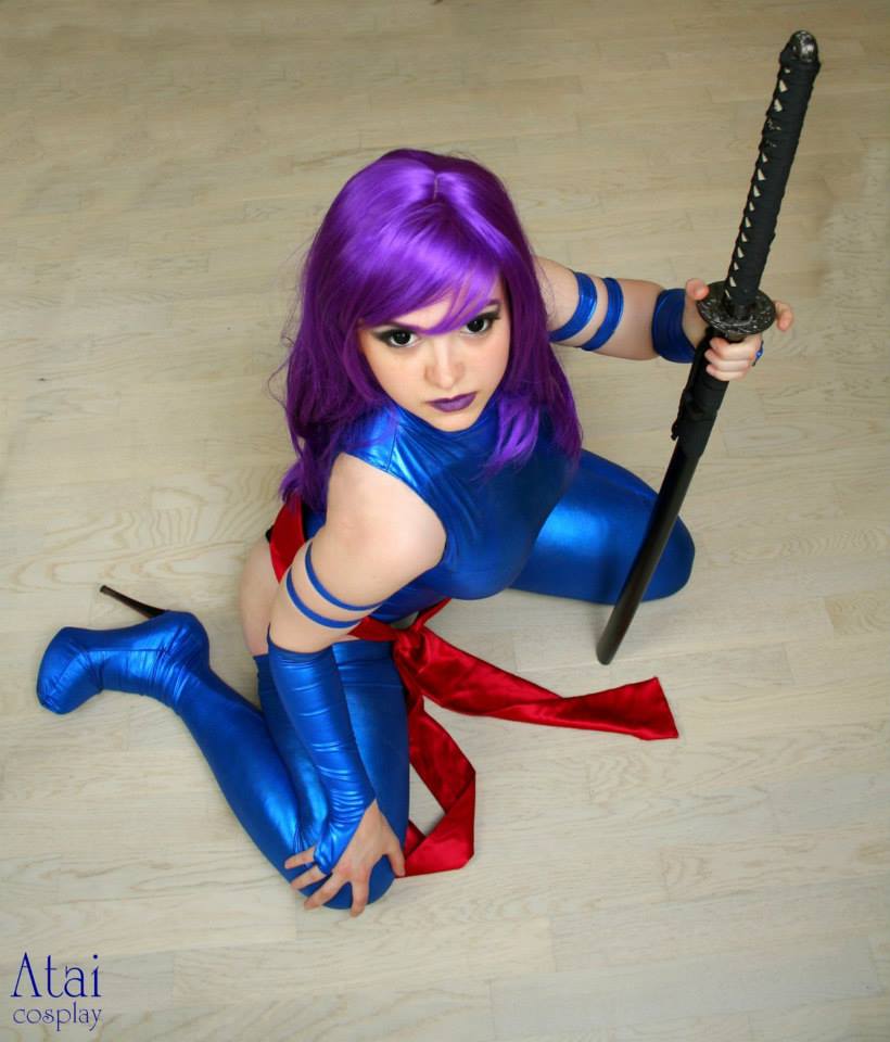 Psylocke Cosplay By Atai On Deviantart