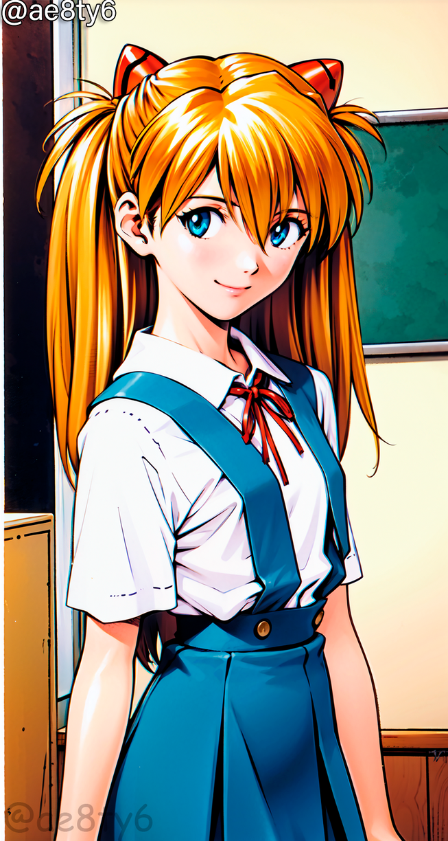 Asuka Langley Soryu Evangelion By Ae8ty6 On Deviantart