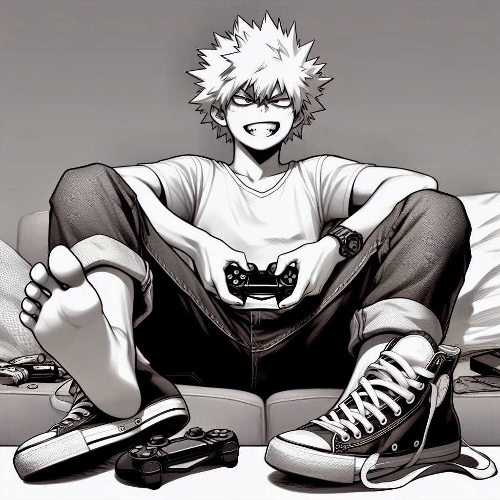 Bakugo Feet By Bakuwedgie On Deviantart