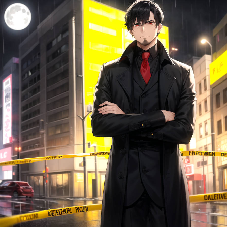 Detective At The Scene By Ap2 Ai Artist On Deviantart