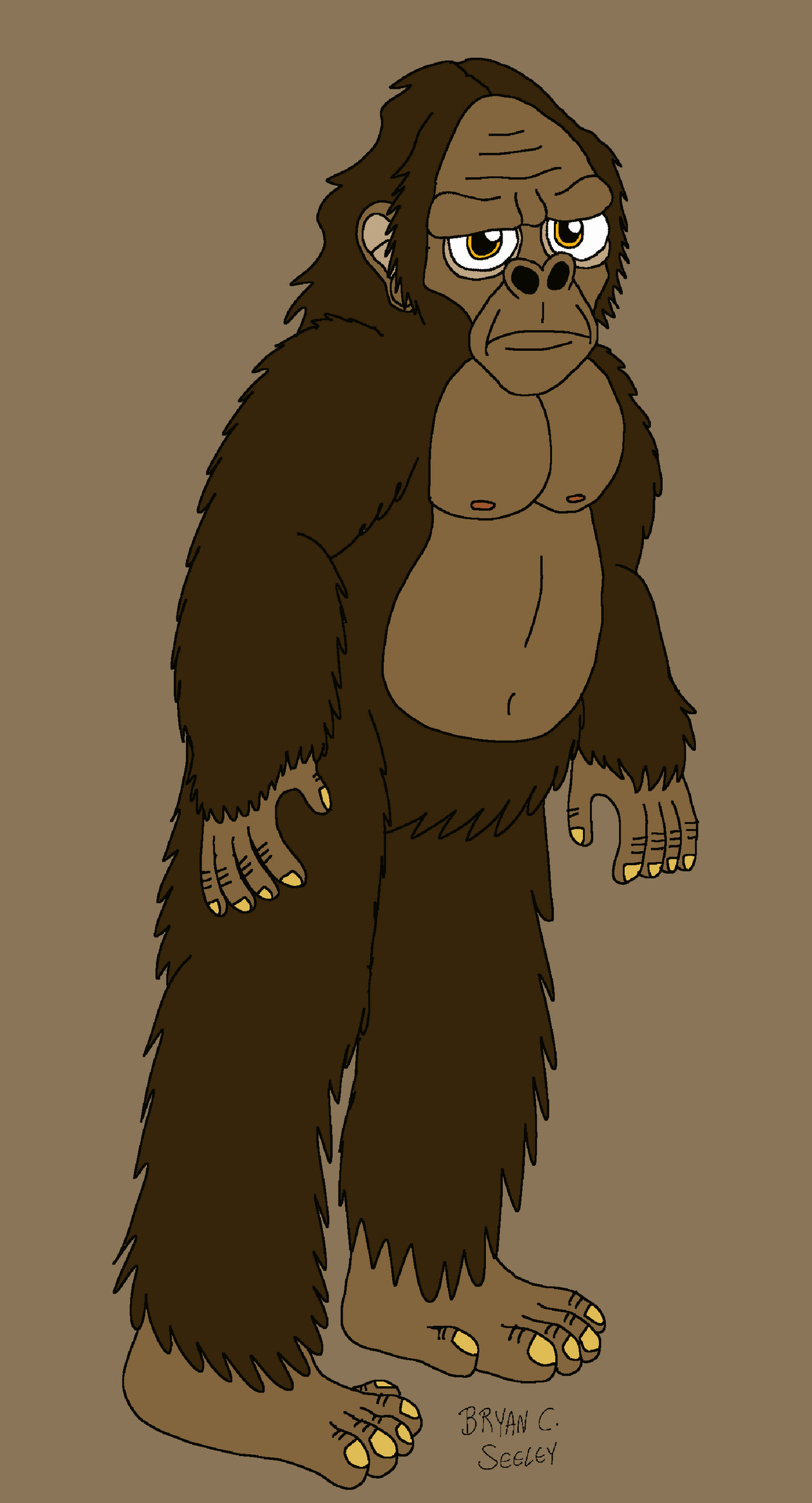 Dyb Bigfoot By Bryanfilmsda On Deviantart