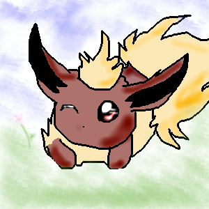 Shiny Flareon by 101-Pokefan on DeviantArt