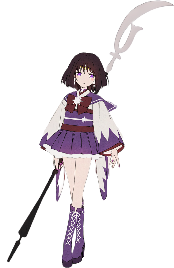 Sailor Saturn Kimono Style By Amalteus On Deviantart