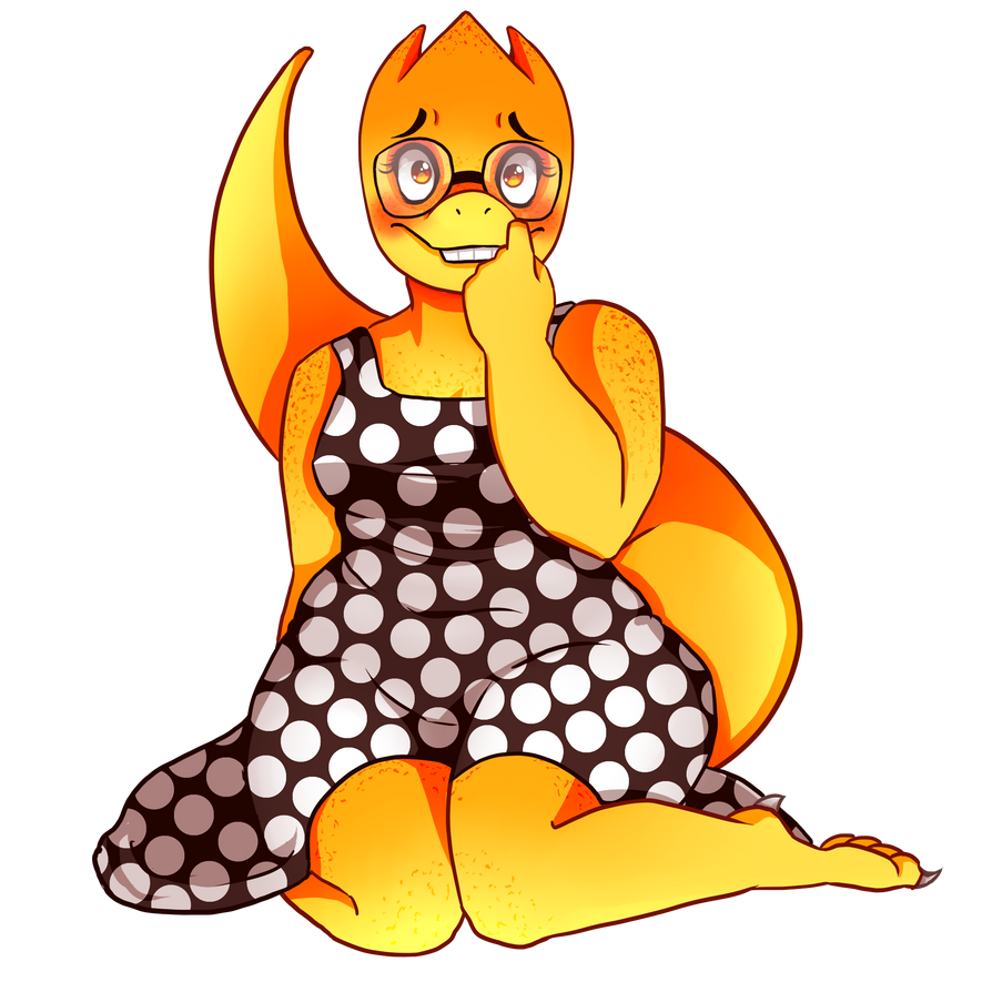 Alphys Undertale By Flyingpings On Deviantart