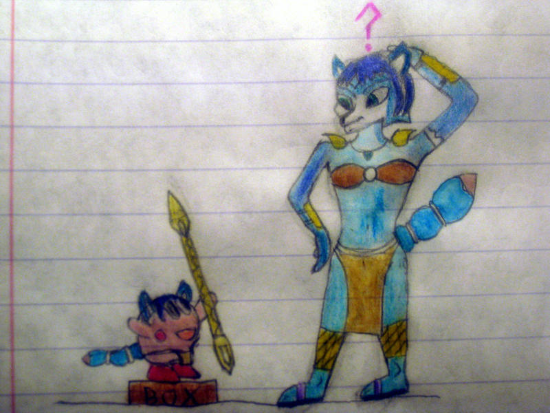 Krystal And Krystal Kirby By Yaril4furries On Deviantart