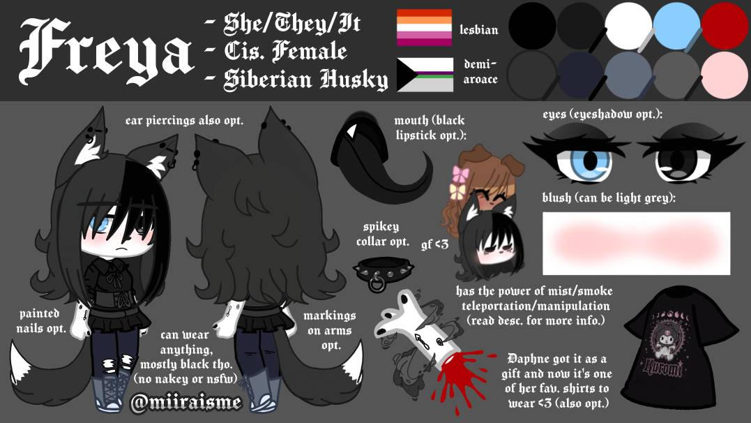Freya Ref Sheet By Miiraisme On Deviantart