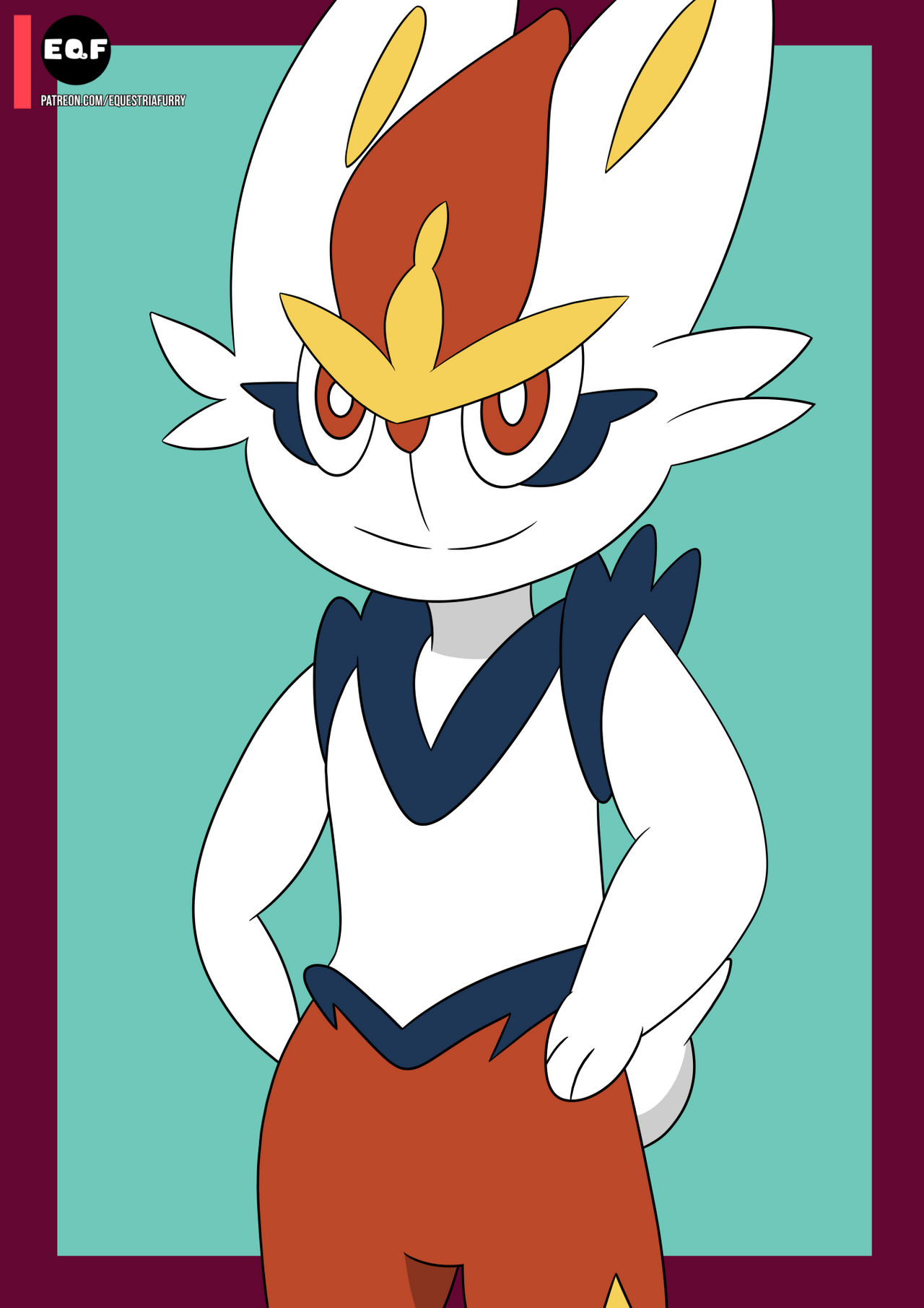 Cinderace By Eqf18 On Deviantart