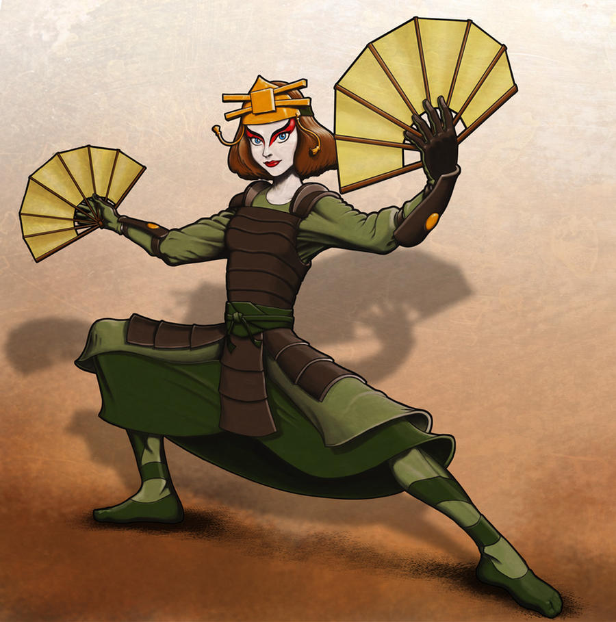 Suki The Kyoshi Warrior By Tfrickert On Deviantart