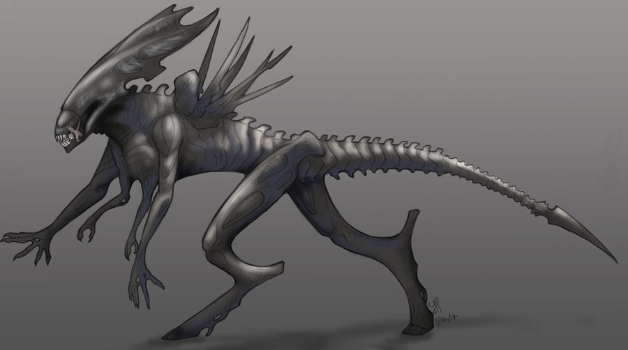Xeno Queen By Aireona93 On Deviantart