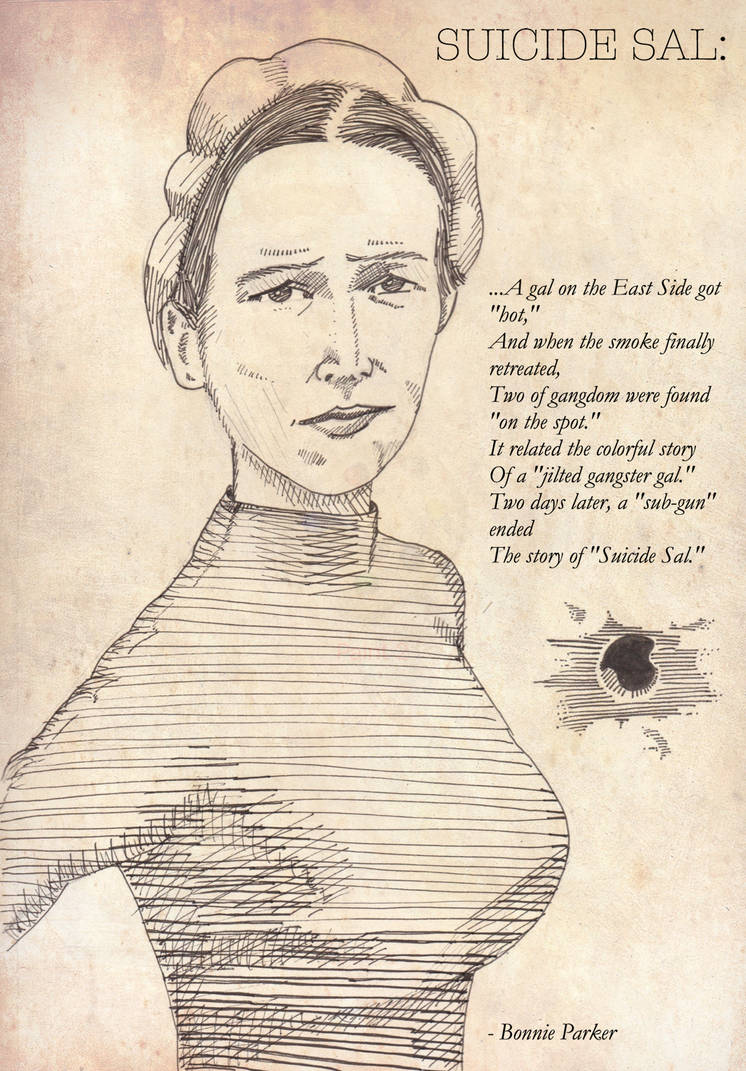Bonnie Parker By Dparkeredwards On Deviantart
