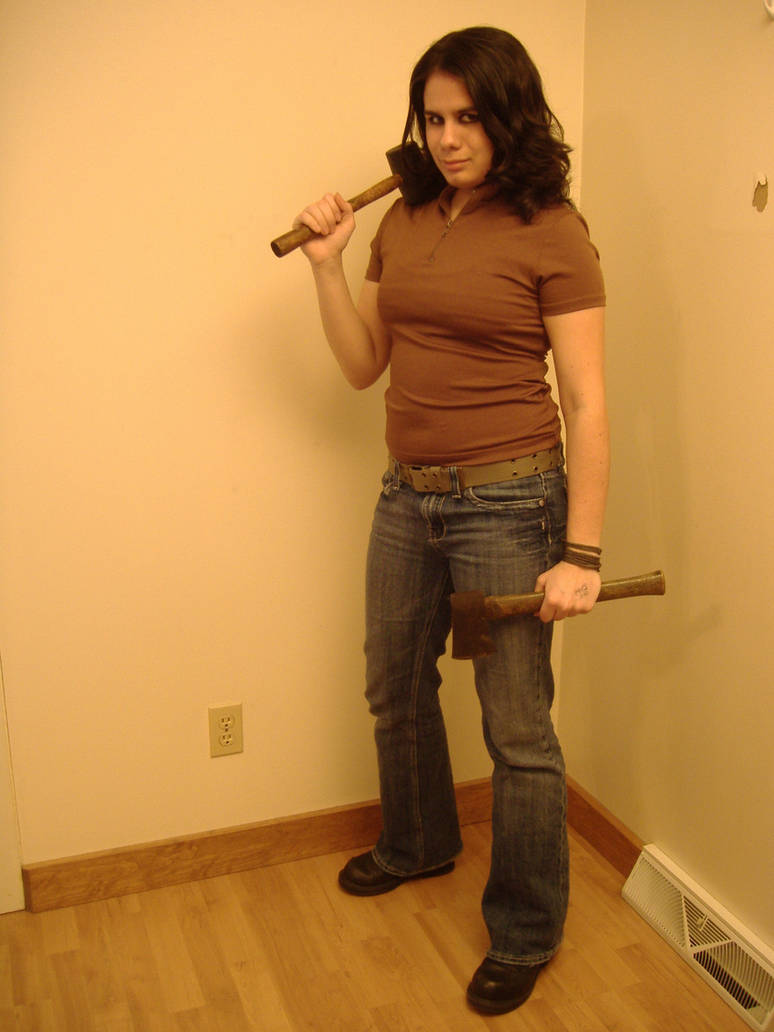 Got an axe and hammer thingy by remeyblue-stock on DeviantArt