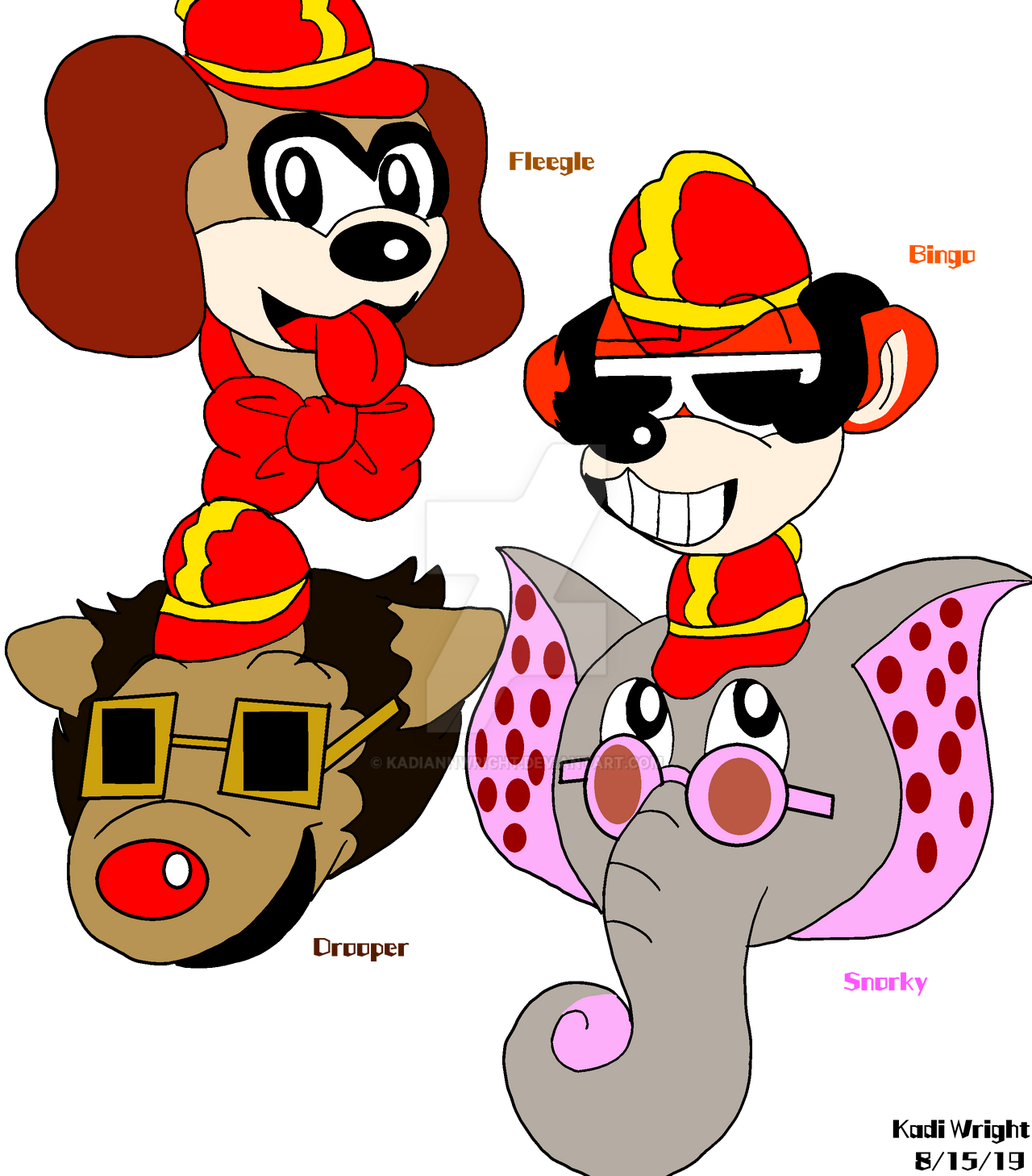 The Banana Splits By Kadiannwright On Deviantart