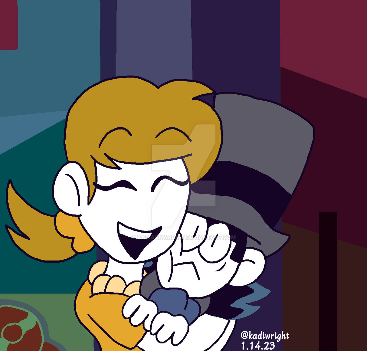 Spooky Month Tender Treats Redraw By Kadiannwright On Deviantart