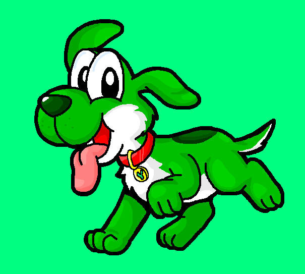 yoshi dog by Nintendrawer on DeviantArt