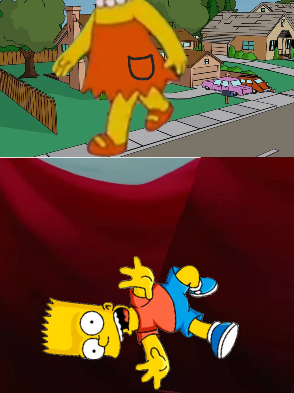 Bart Bouncing In Giantess Lisas Pocket By Supermariorocks On Deviantart