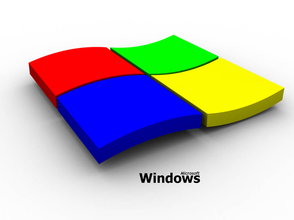 Windows 3D Logo v1 by exero on DeviantArt Windows 3D Logo v1 by exero on DeviantArt