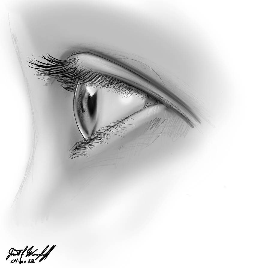 Side View Eye By Justboredstiff On Deviantart