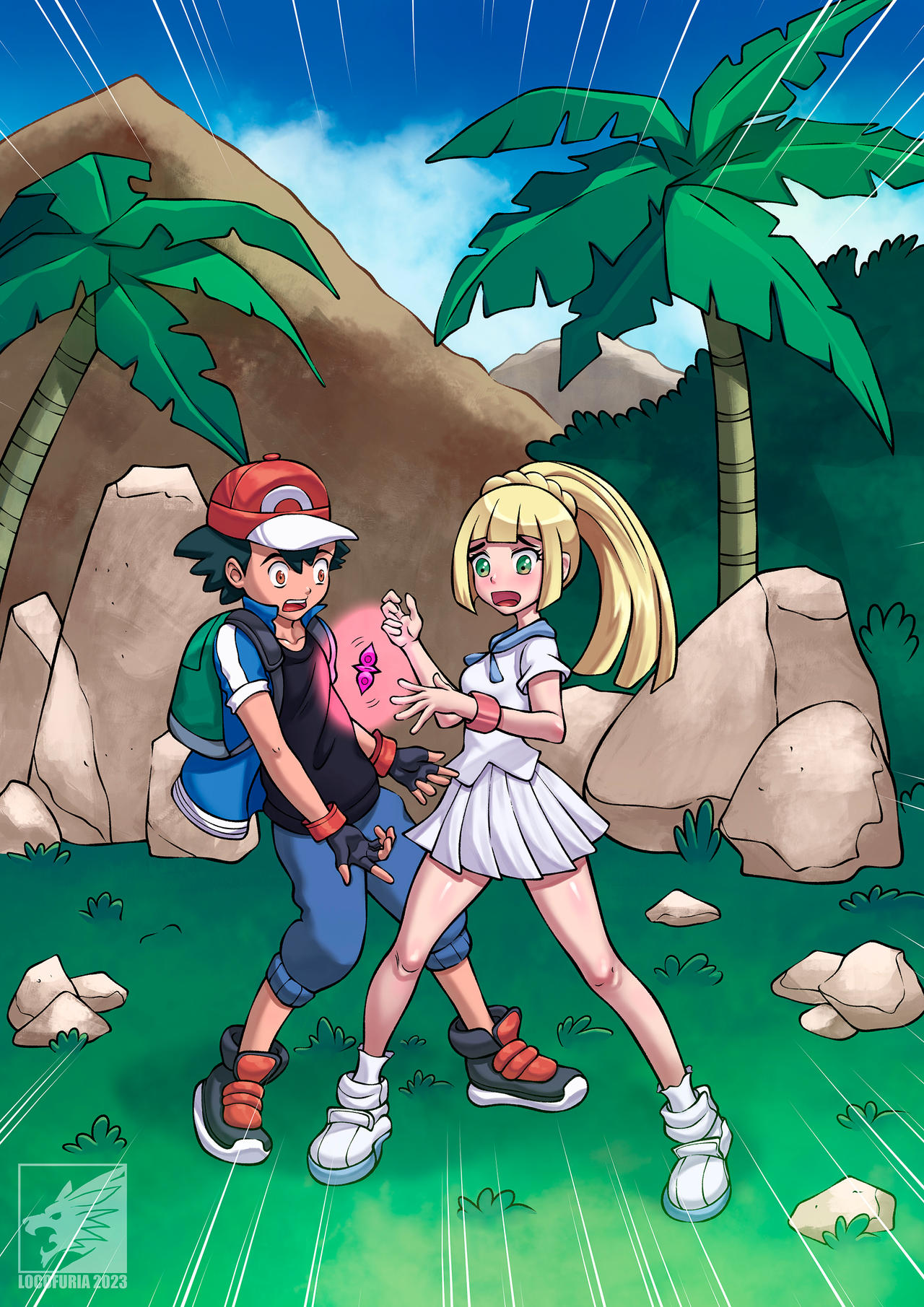 Ash And Lillie Ap Sequence By Locofuria On Deviantart