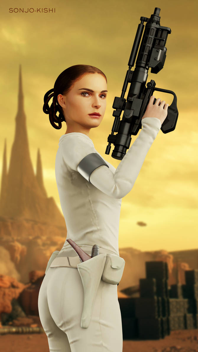 Padme Amidala Geonosis By Sonjo Kishi On Deviantart