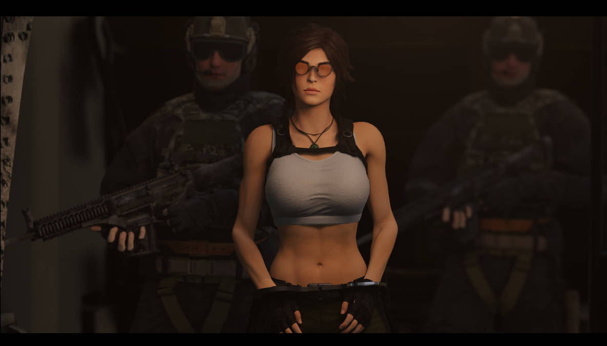 Lara Croft Vs Cassie Cage Opening Shots By Monstersmashgraves On Deviantart