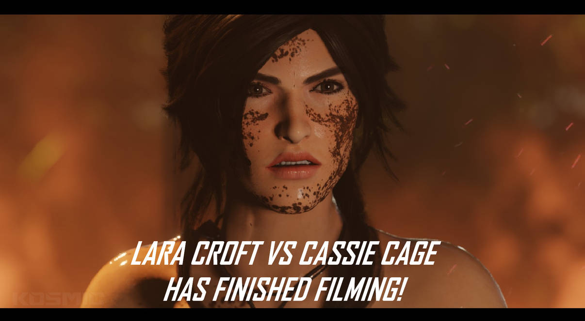Lara Croft Vs Cassie Cage Has Finished Filming By Monstersmashgraves
