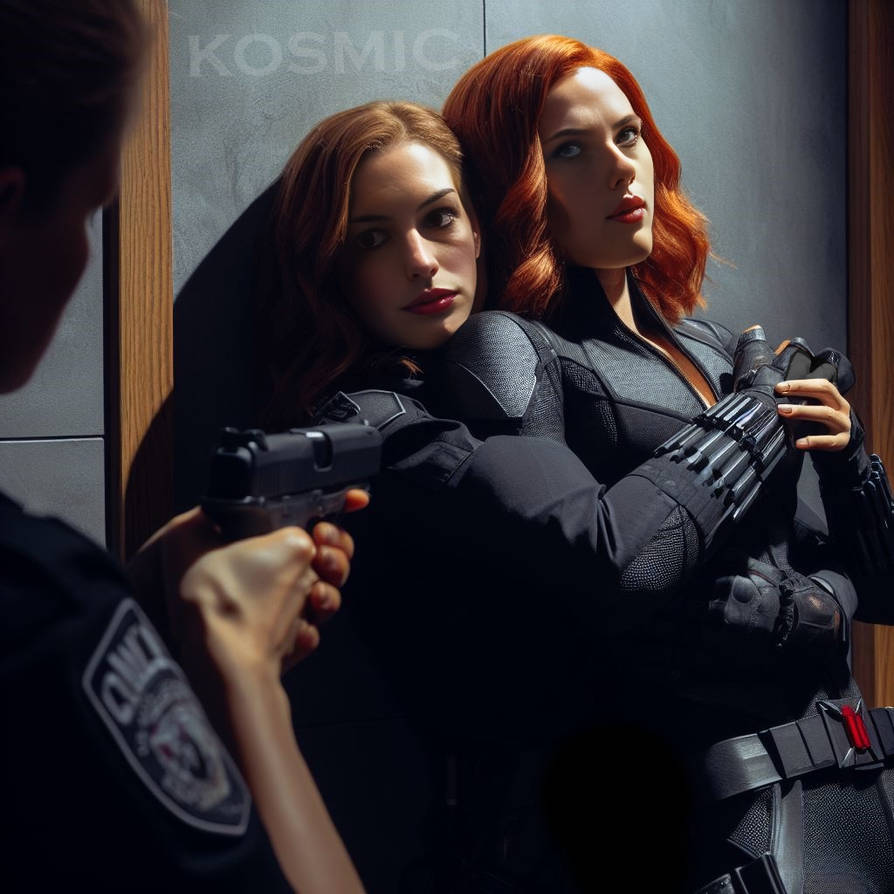 Catwoman Arrests Black Widow Finale By Monstersmashgraves On Deviantart