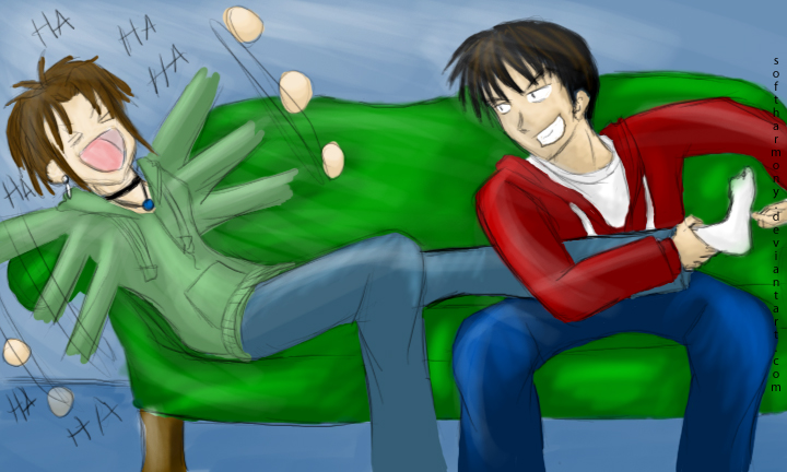 Tickle Attack by SoftHarmony on DeviantArt